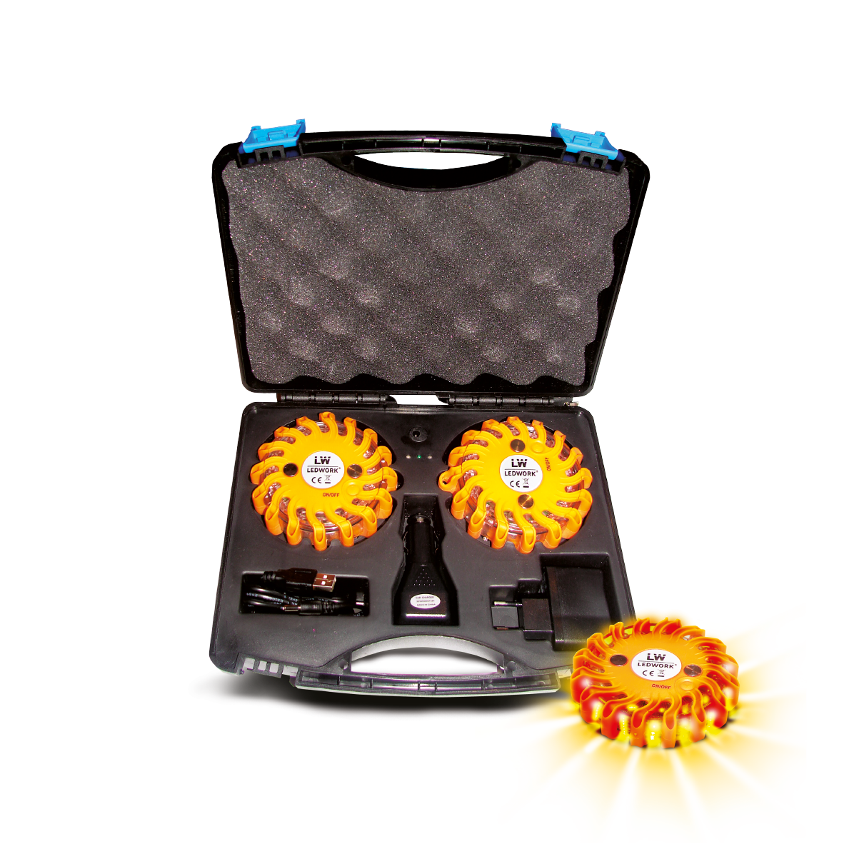 Balise de signalisation x2 [LWK0007] - Transaxe